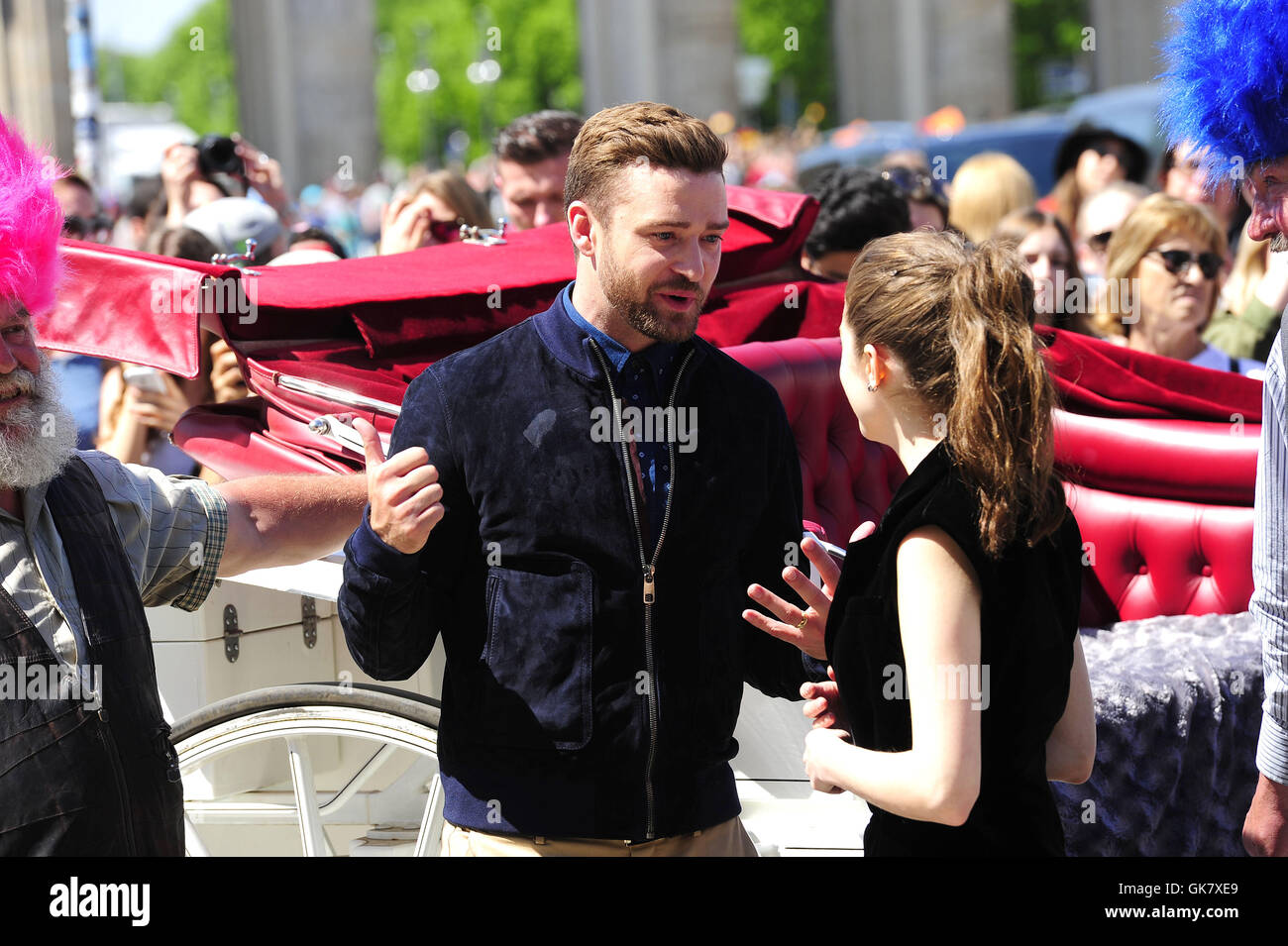 Justin Timberlake promotes his latest movie, the animated comedy ...