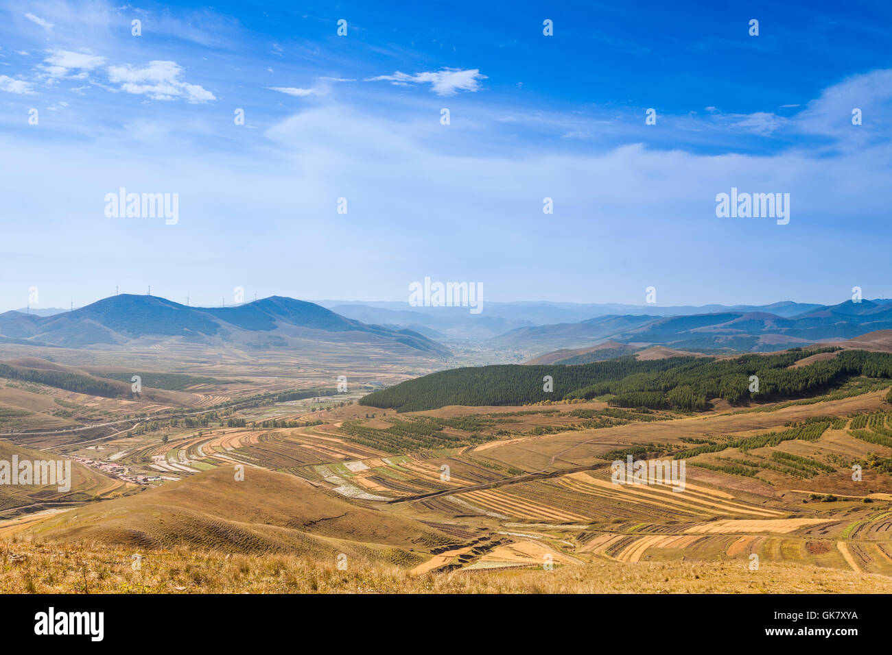 Saibei terraces hi-res stock photography and images - Alamy