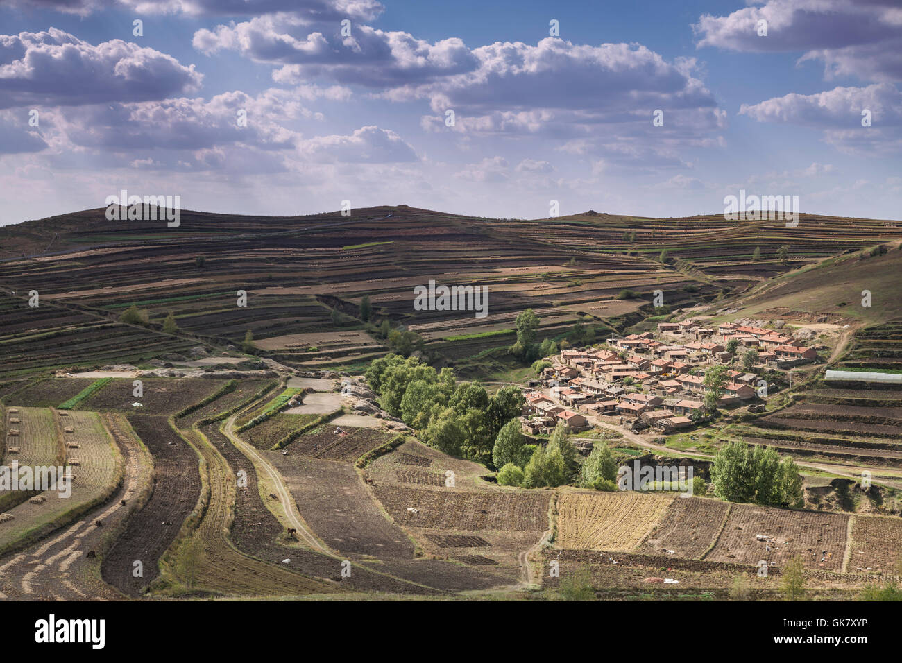 Saibei terraces hi-res stock photography and images - Alamy