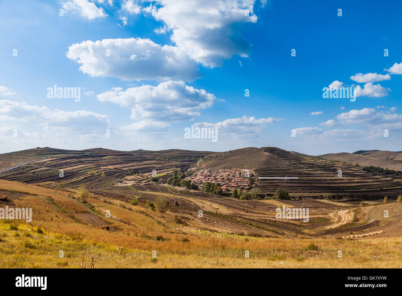 Saibei terraces hi-res stock photography and images - Alamy