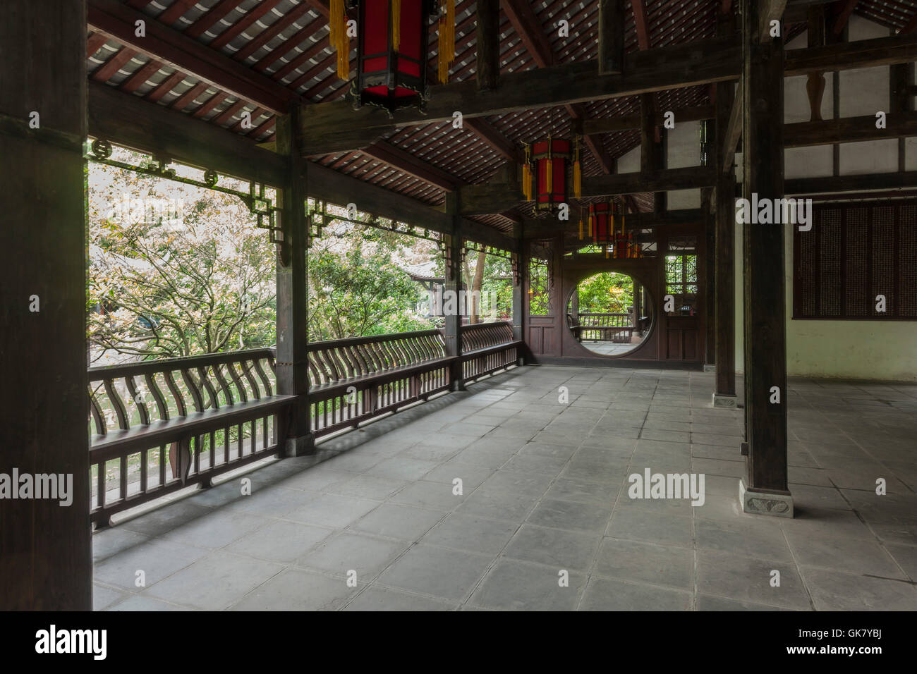 Temple in Chengdu Stock Photo - Alamy