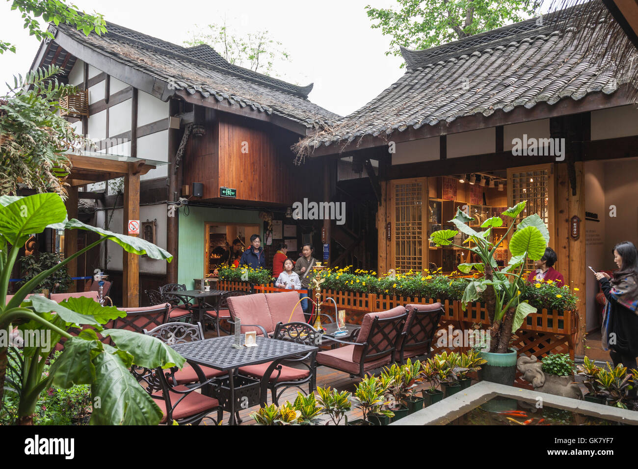 Chengdu Old Town Stock Photo - Alamy
