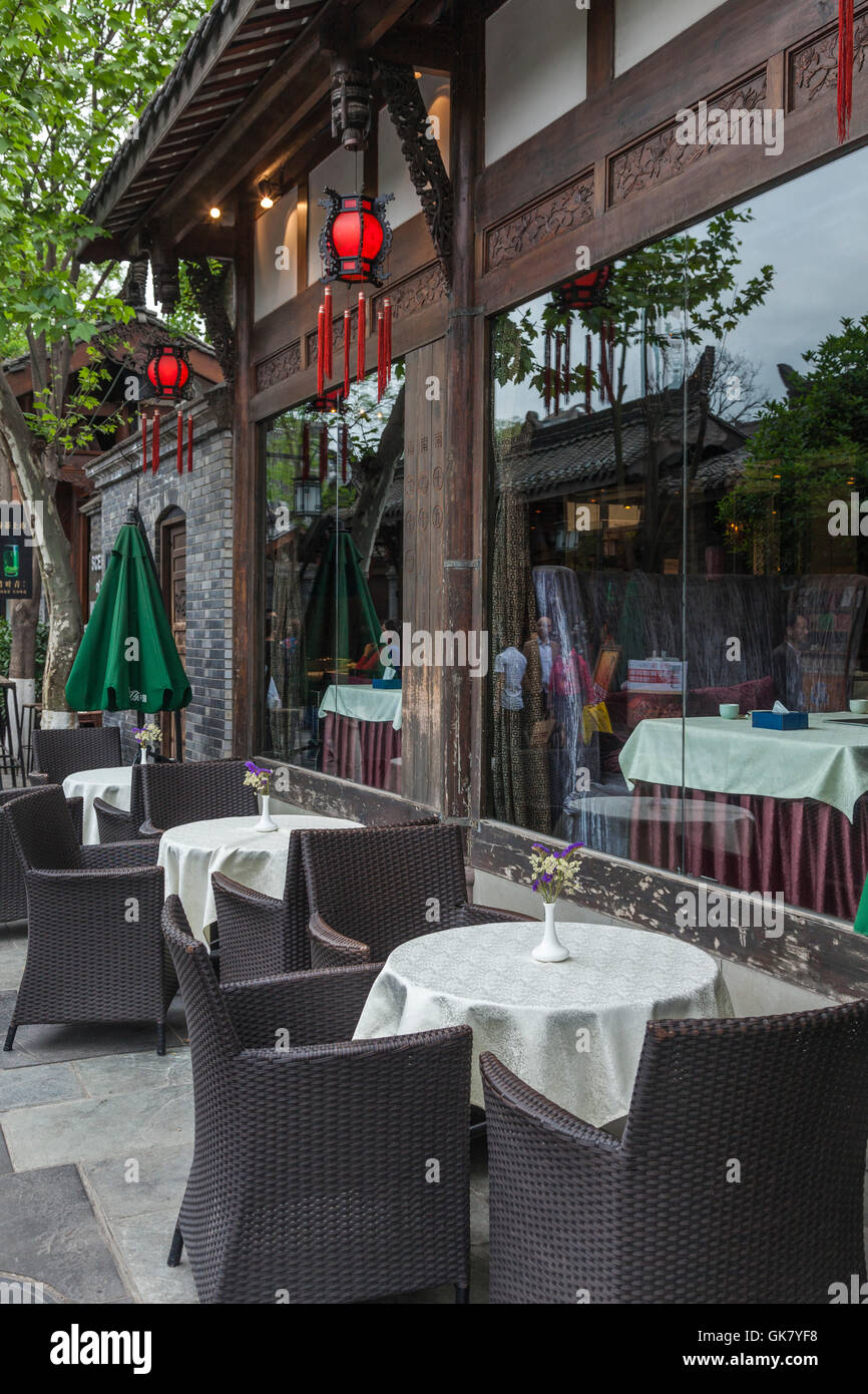 Chengdu Old Town Stock Photo - Alamy