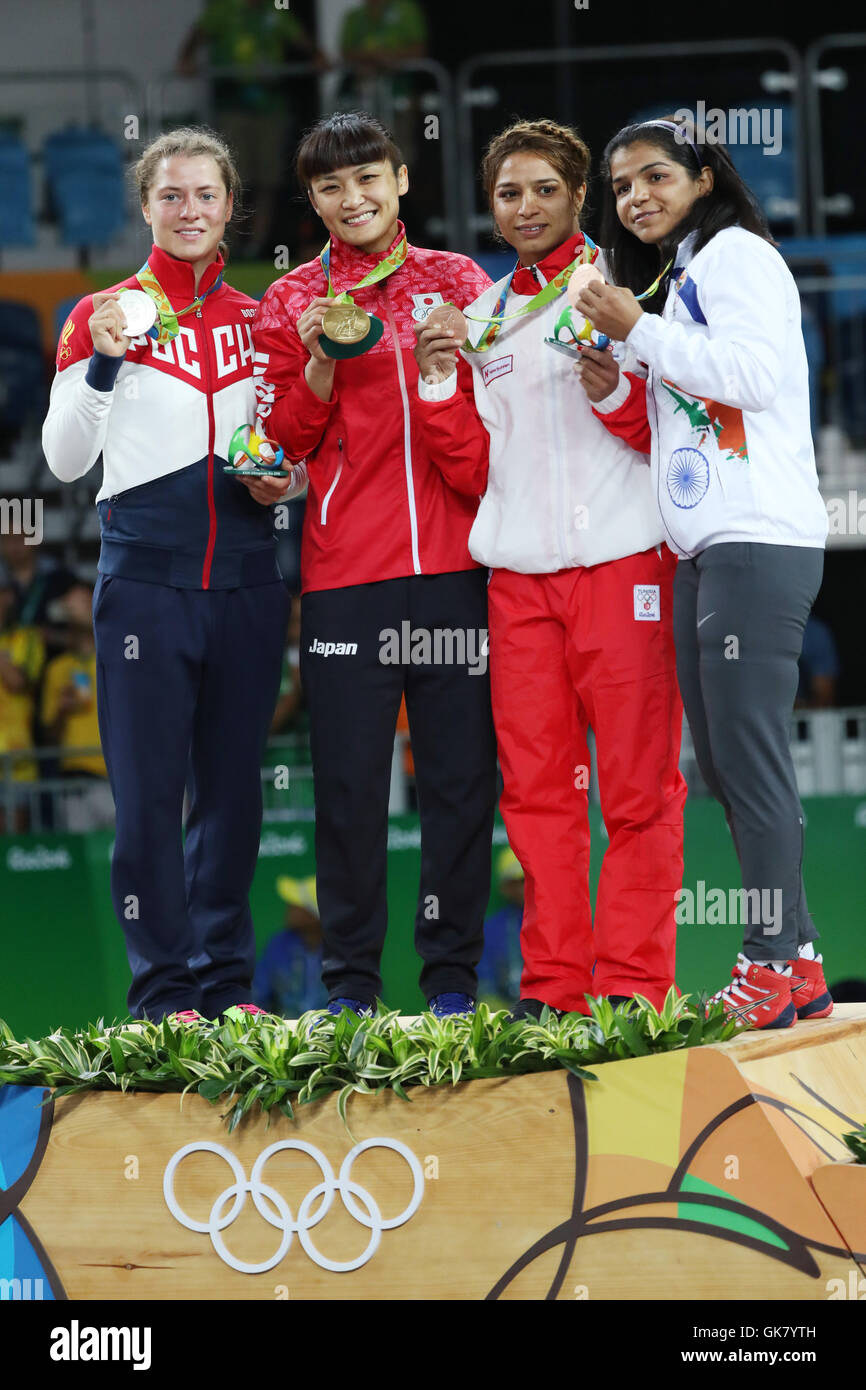 Rio de Janeiro, Brazil. 17th Aug, 2016. Kaori Icho (JPN) Wrestling : Women's Freestyle 58kg ...