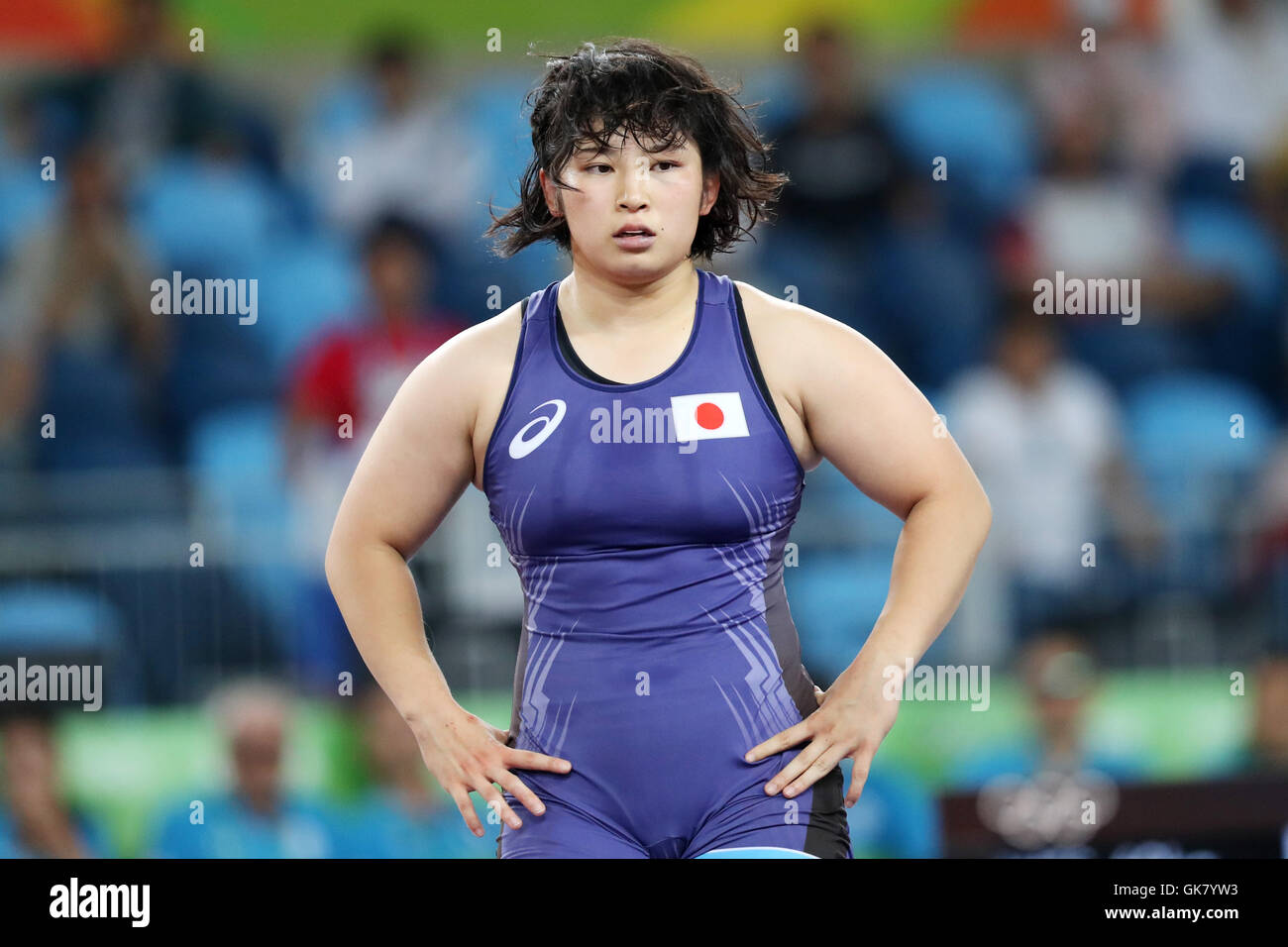 Rio de Janeiro, Brazil. 17th Aug, 2016. Sara Dosho (JPN) Wrestling ...
