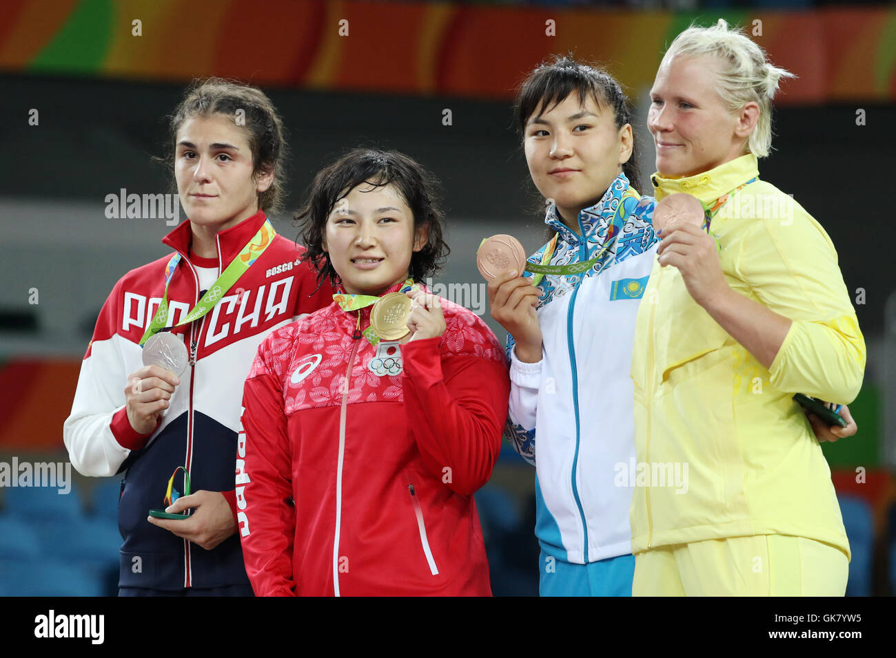 Rio de Janeiro, Brazil. 17th Aug, 2016. Sara Dosho (JPN) Wrestling ...