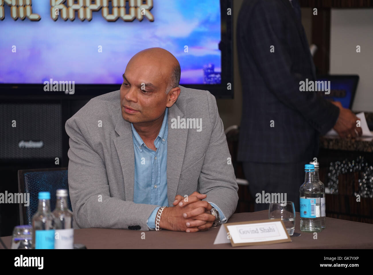 London, England, UK. 17th Aug, 2016. Govind Shahi join the Press ...