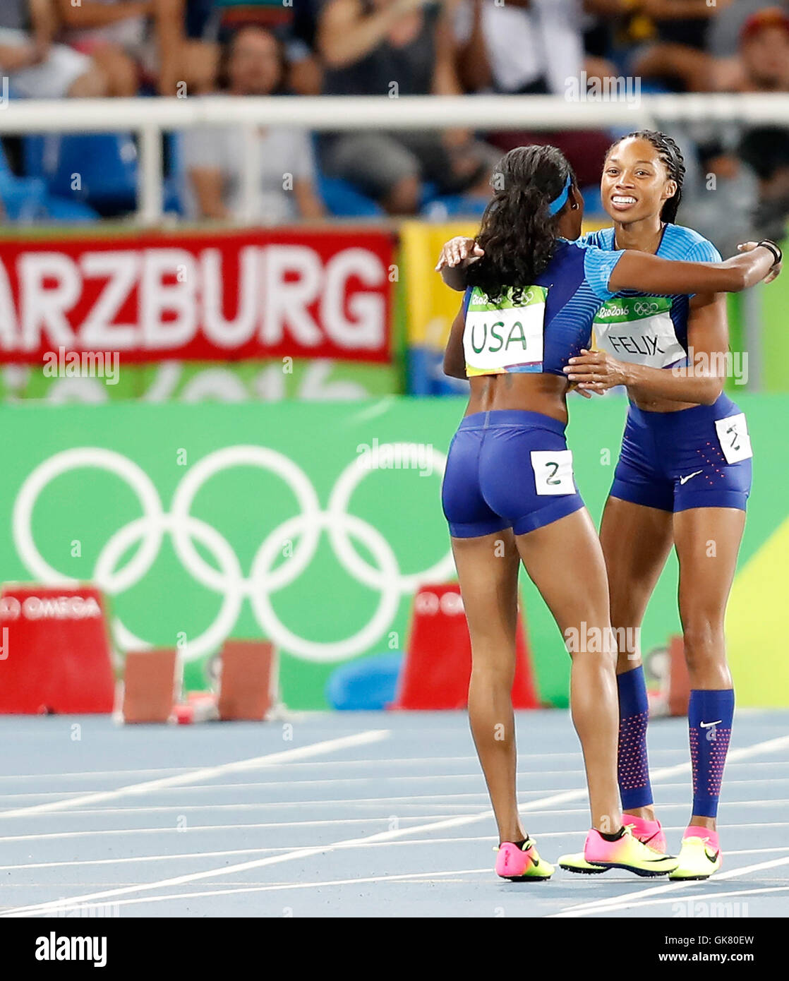 Allyson felix relay hi-res stock photography and images - Alamy
