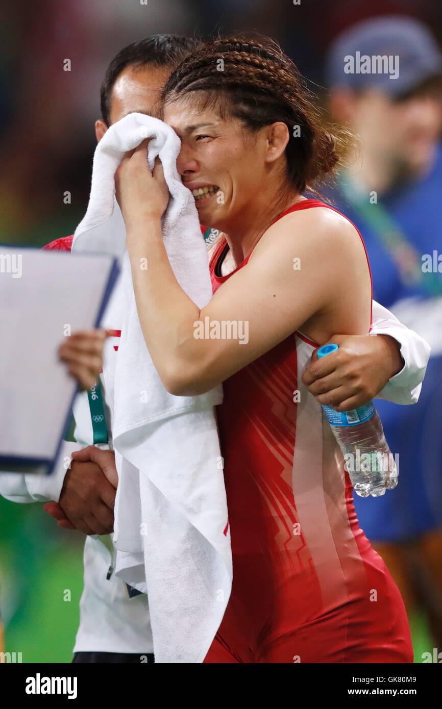 Rio de Janeiro, Brazil. 18th Aug, 2016. Saori Yoshida (JPN) Wrestling ...