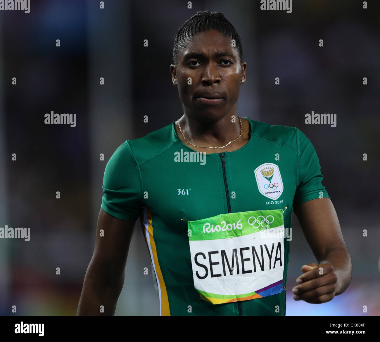 Rio de Janeiro, Brazil. 18th Aug, 2016. Caster Semenya of South Africa ...