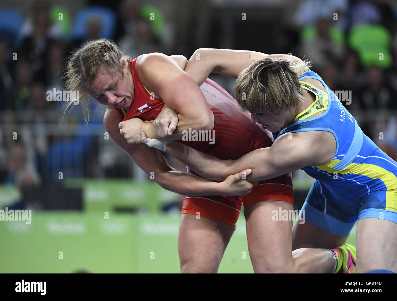 Rio De Janeiro, Brazil. 18th Aug, 2016. Canada's Erica Elizabeth Wiebe ...