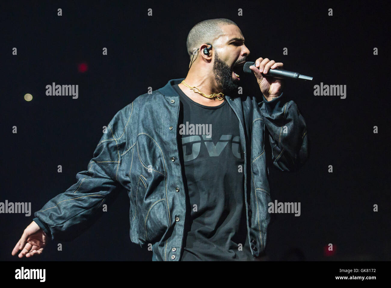 Detroit, Michigan, USA. 16th Aug, 2016. DRAKE performing on the Summer ...