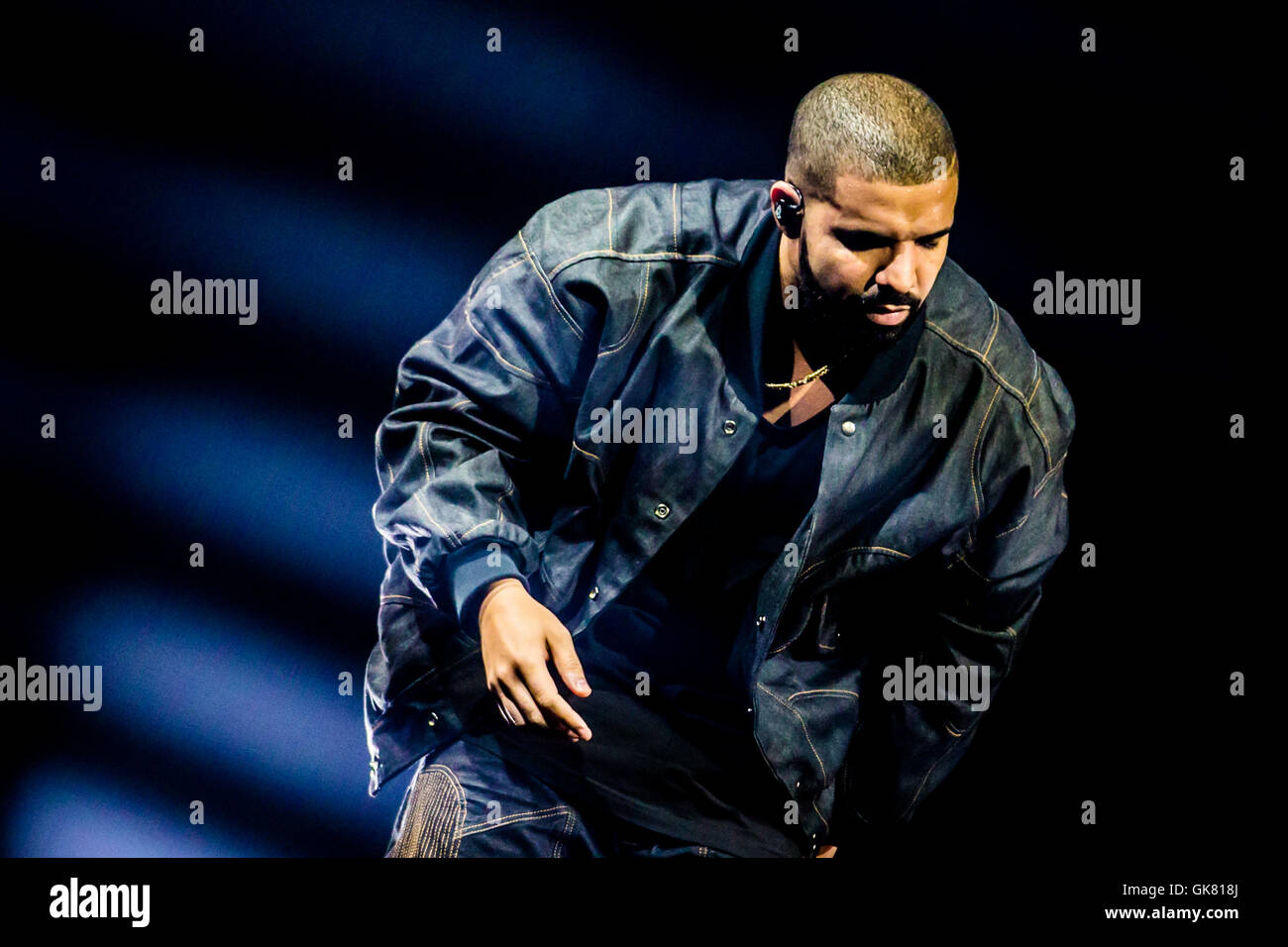 Detroit, Michigan, USA. 16th Aug, 2016. DRAKE performing on the Summer ...