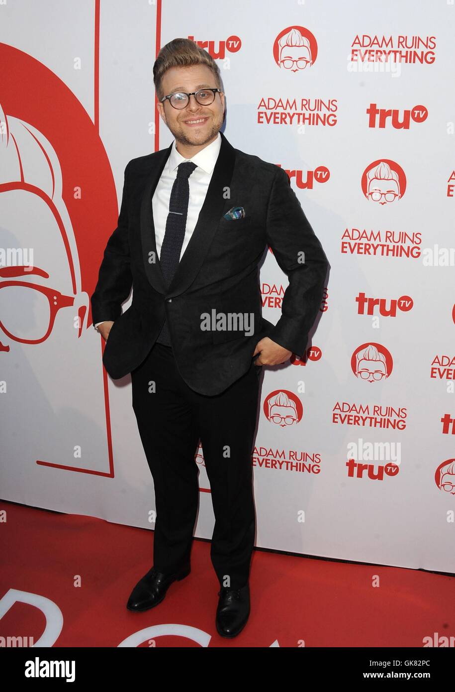 Los Angeles, CA, USA. 18th Aug, 2016. Adam Conover at arrivals for ADAM ...