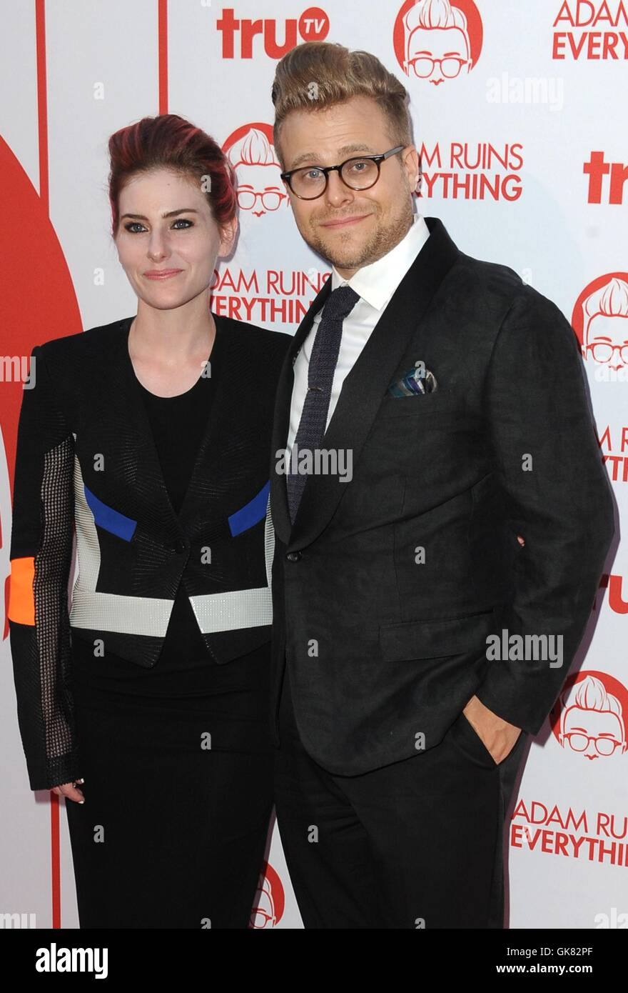 Los Angeles, CA, USA. 18th Aug, 2016. Adam Conover, Guest at arrivals ...