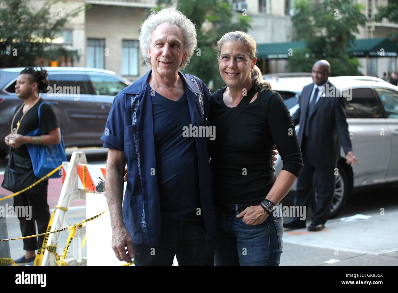 New York, NY, USA. 18th Aug, 2016. Bob Gruen arrives for the NYC ...