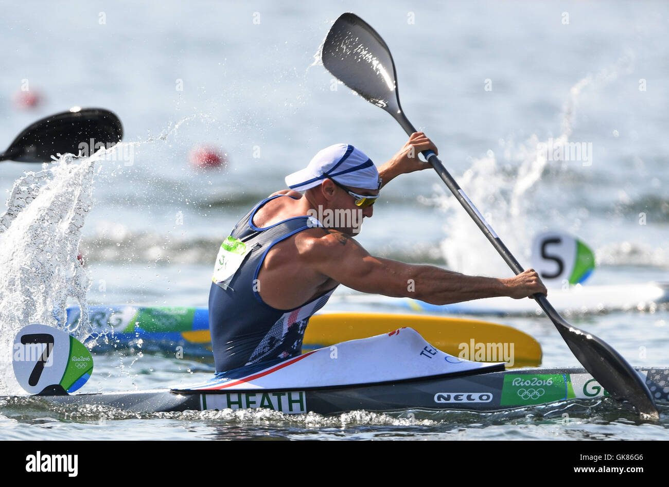 Rio de Janeiro, Brazil. 19th Aug, 2016. Liam Heath of Great Britain in ...