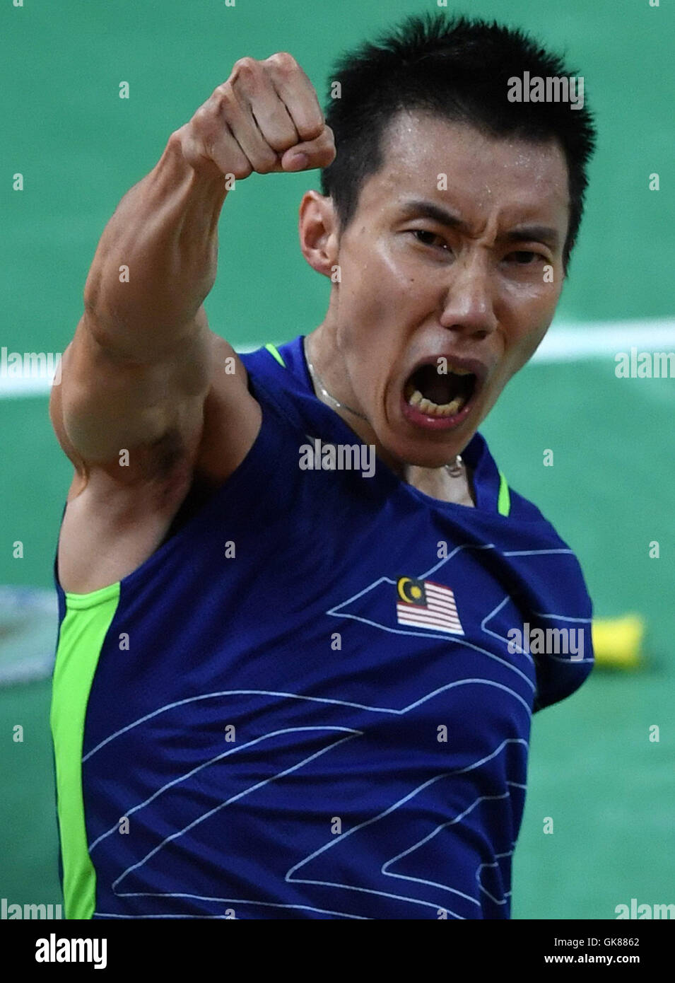 Rio De Janeiro, Brazil. 19th Aug, 2016. Malaysia's Lee Chong Wei ...
