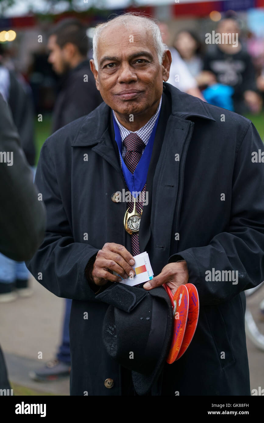 London, England, UK. 19th Aug, 2016. Deputy Mayor of Barnet attend the ...