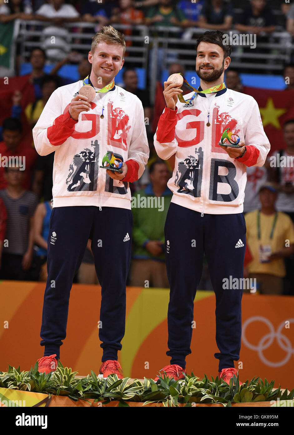 Rio De Janeiro, Brazil. 19th Aug, 2016. Marcus Ellis and Chris ...
