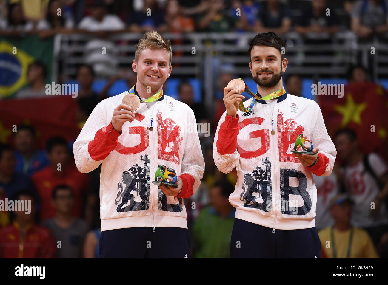 Rio De Janeiro, Brazil. 19th Aug, 2016. Marcus Ellis and Chris ...