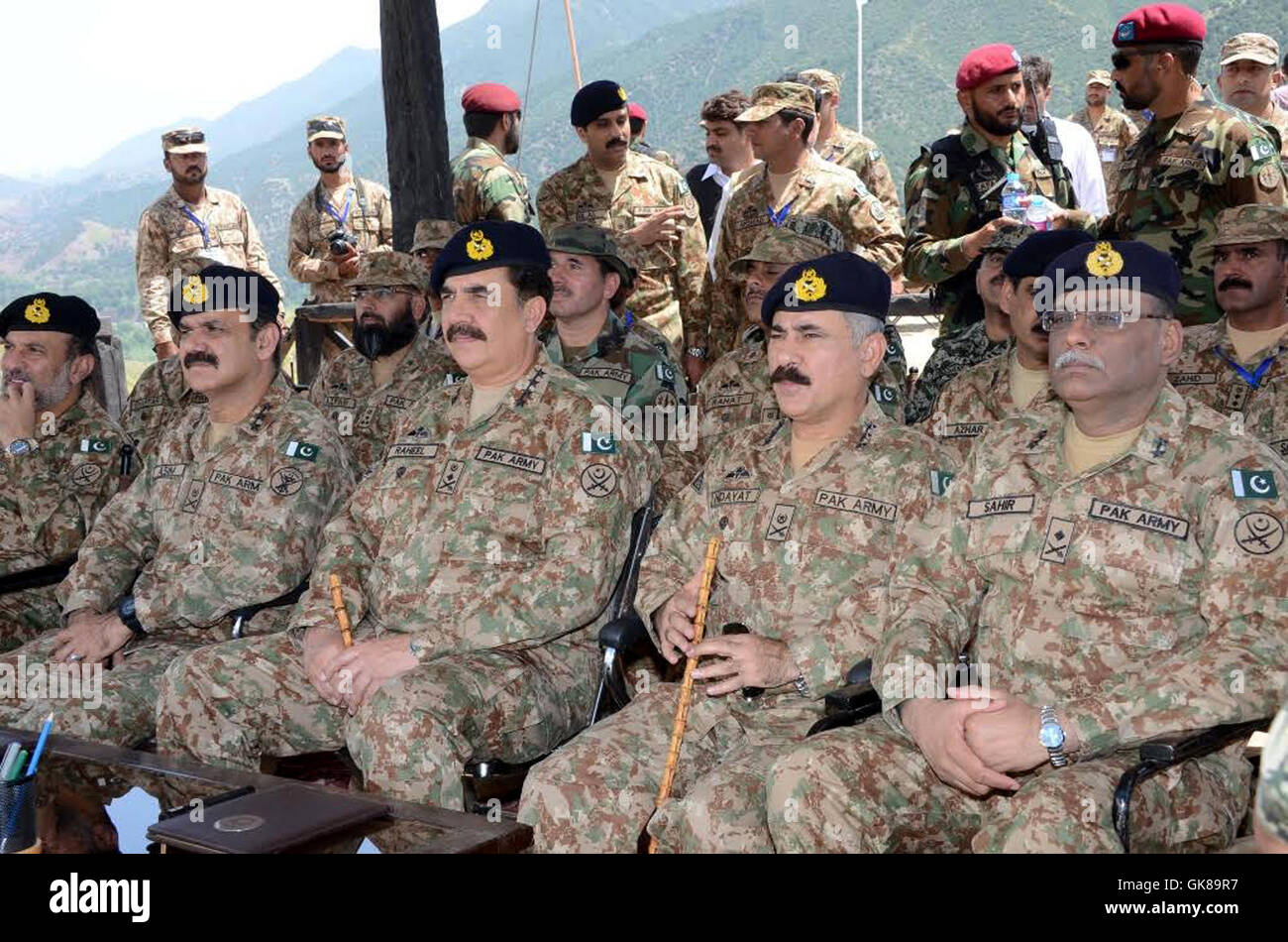 Khyber Agency. 19th Aug, 2016. Photo released by Pakistan's Inter ...