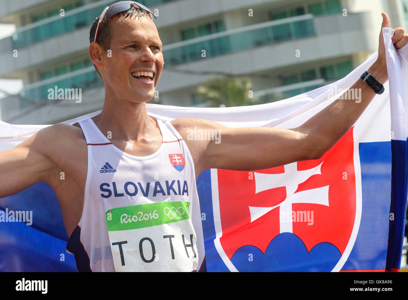 Rio De Janeiro, Brazil. 19th Aug, 2016. Matej Toth (SVK) is gold in ...