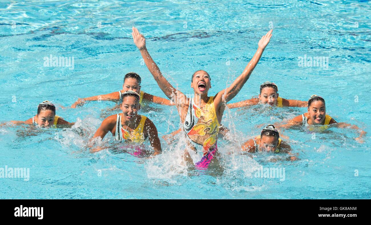 Rio de Janeiro, Brazil. 19th Aug, 2016. Japan team group (JPN ...