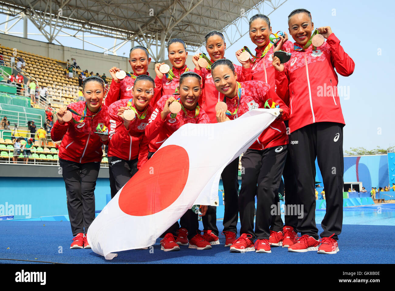 Rio de Janeiro, Brazil. 19th Aug, 2016. Japan team group (JPN ...