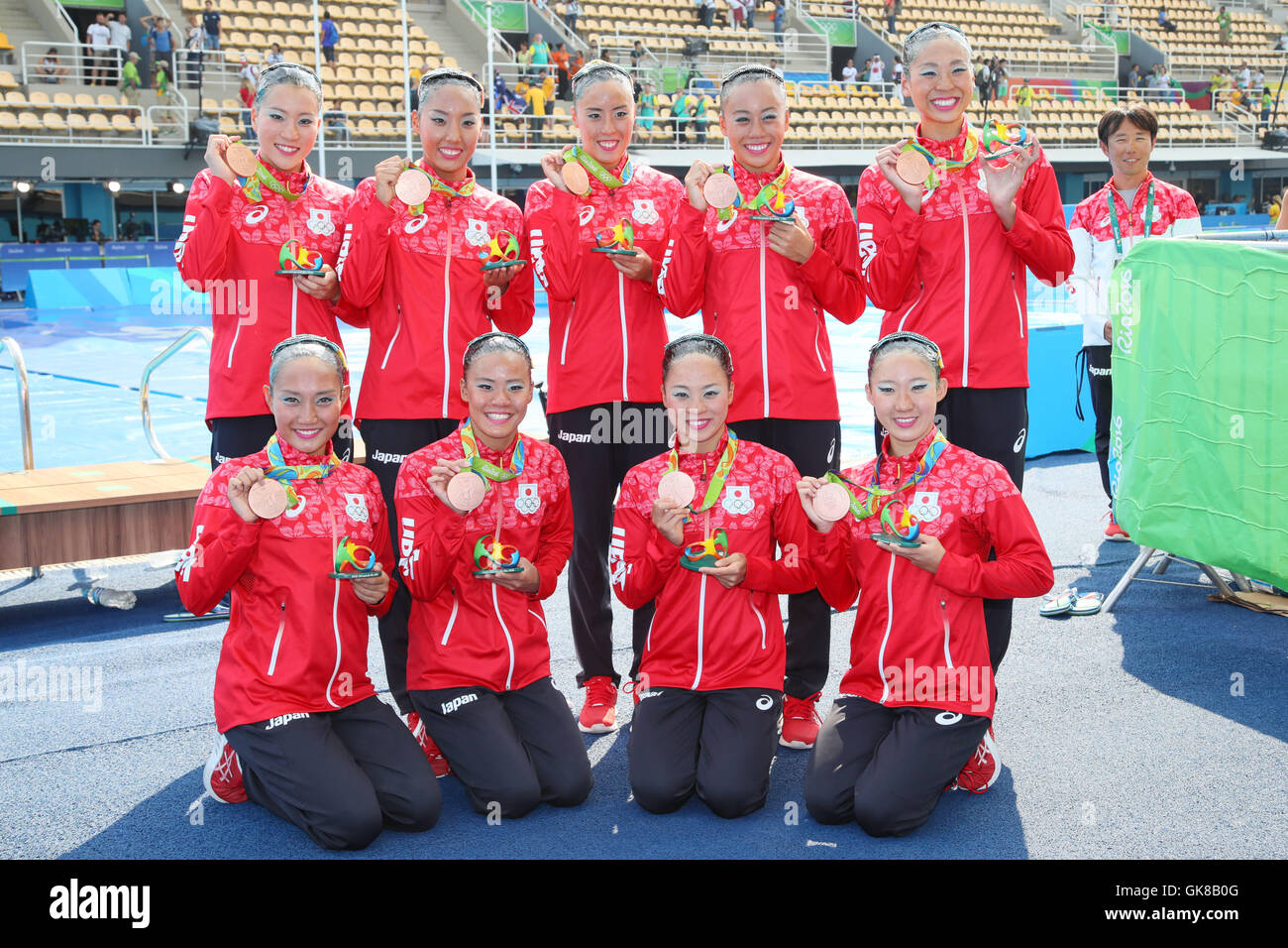 Rio de Janeiro, Brazil. 19th Aug, 2016. Japan team group (JPN ...