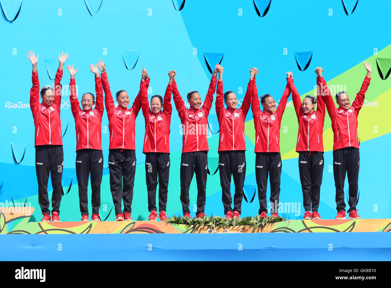 Rio de Janeiro, Brazil. 19th Aug, 2016. Japan team group (JPN ...