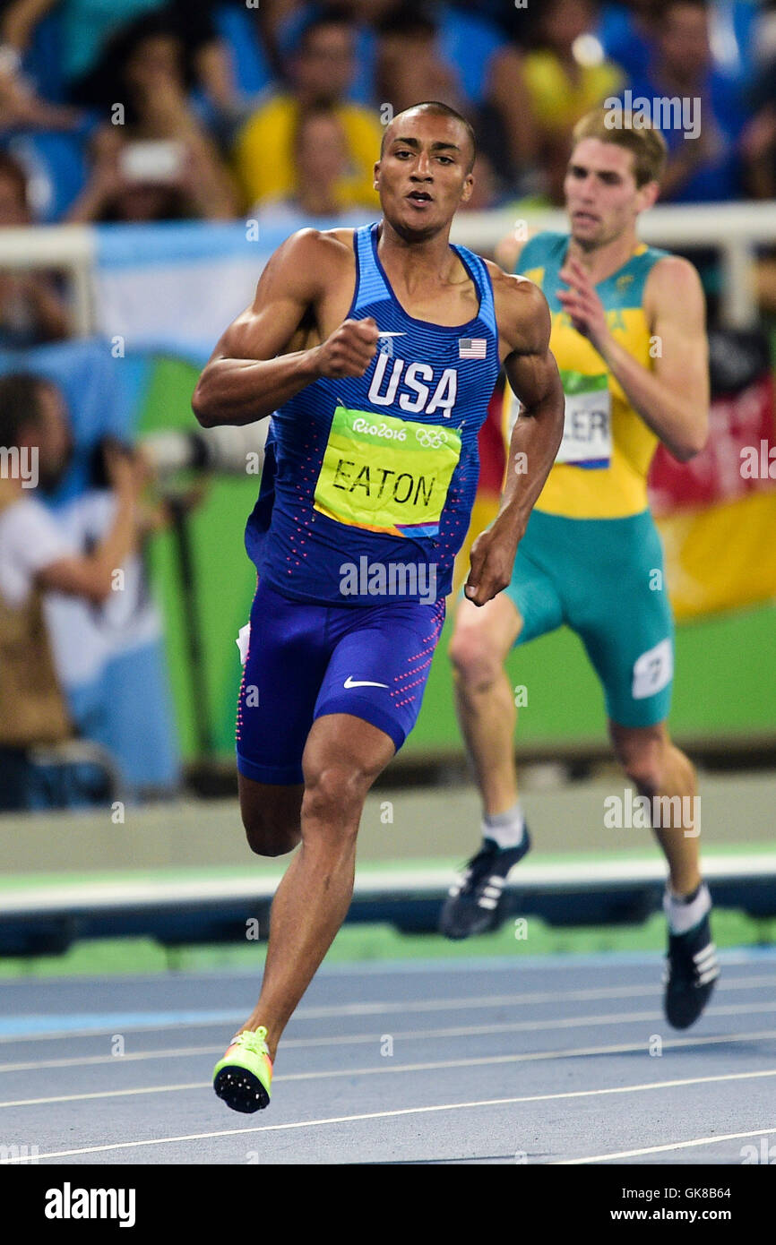 Rio de Janeiro, Brazil. 17th Aug, 2016. 2016 Olympic Games track and ...