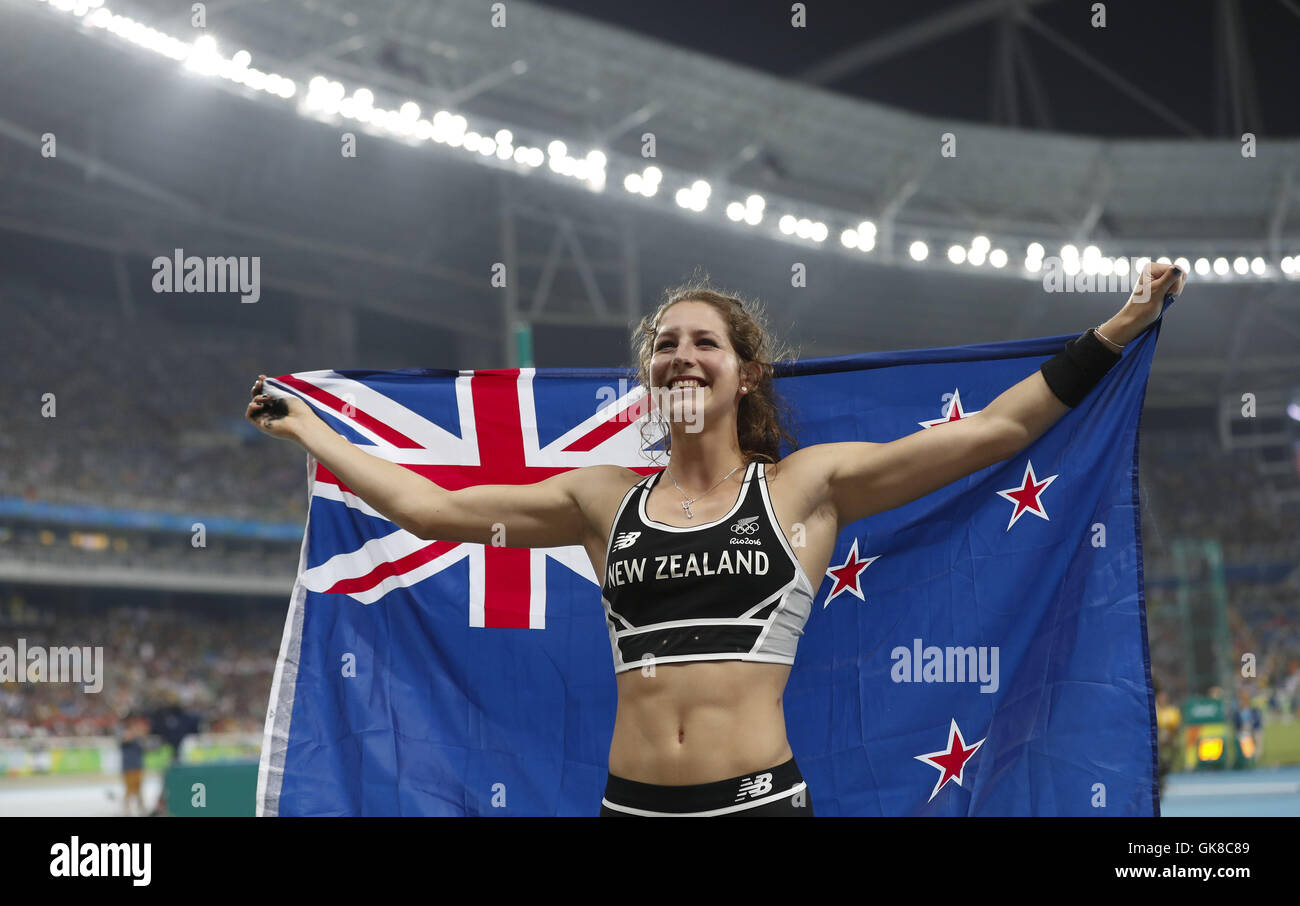 Rio De Janeiro, Brazil. 19th Aug, 2016. New Zealand's Eliza McCartney ...