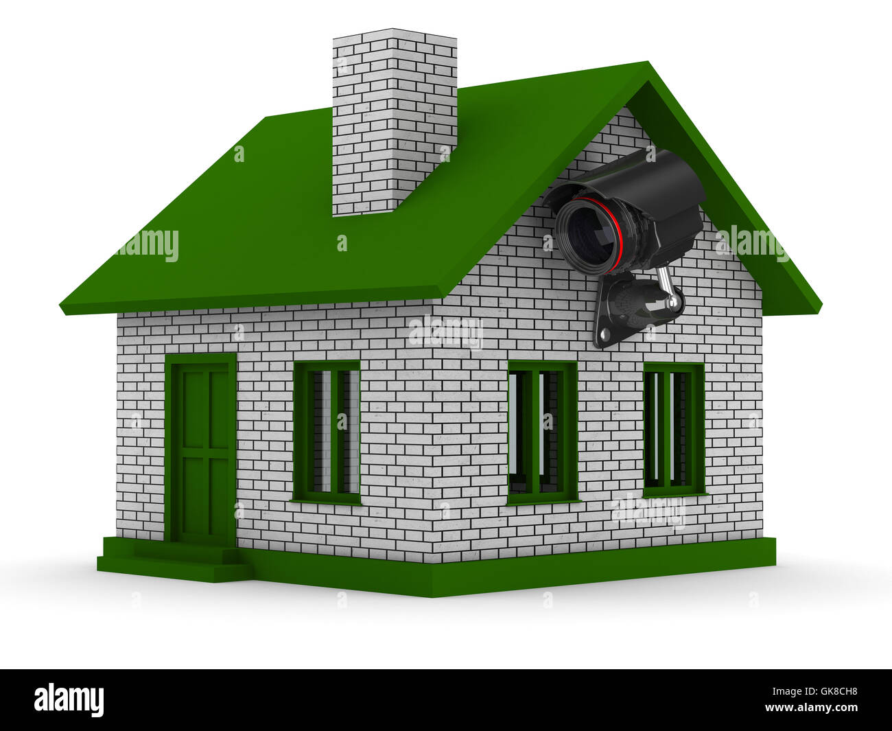 Surveillance camera room Cut Out Stock Images & Pictures - Alamy