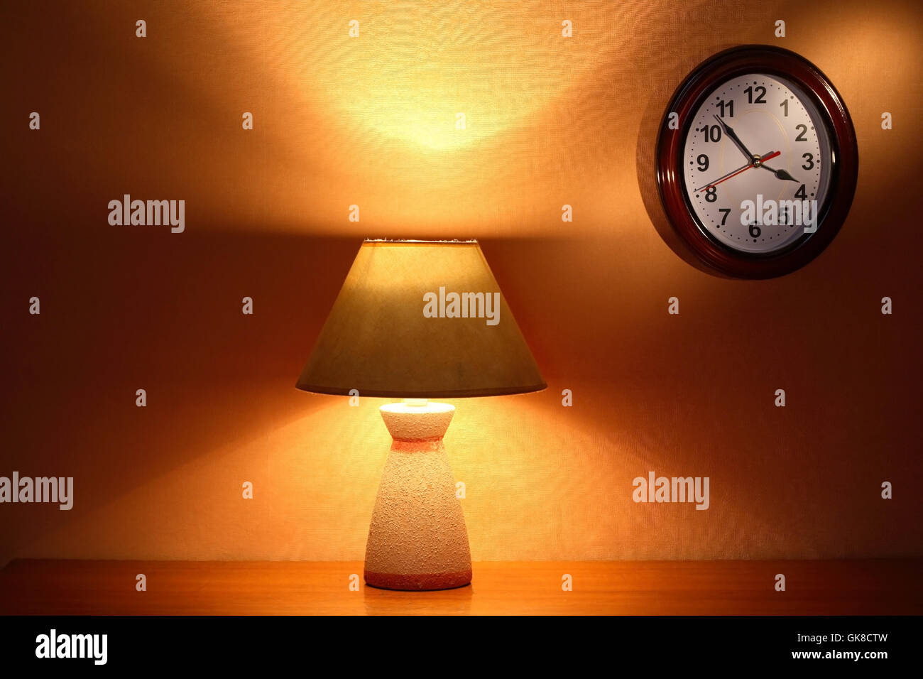 Clock lamp hi-res stock photography and images - Alamy