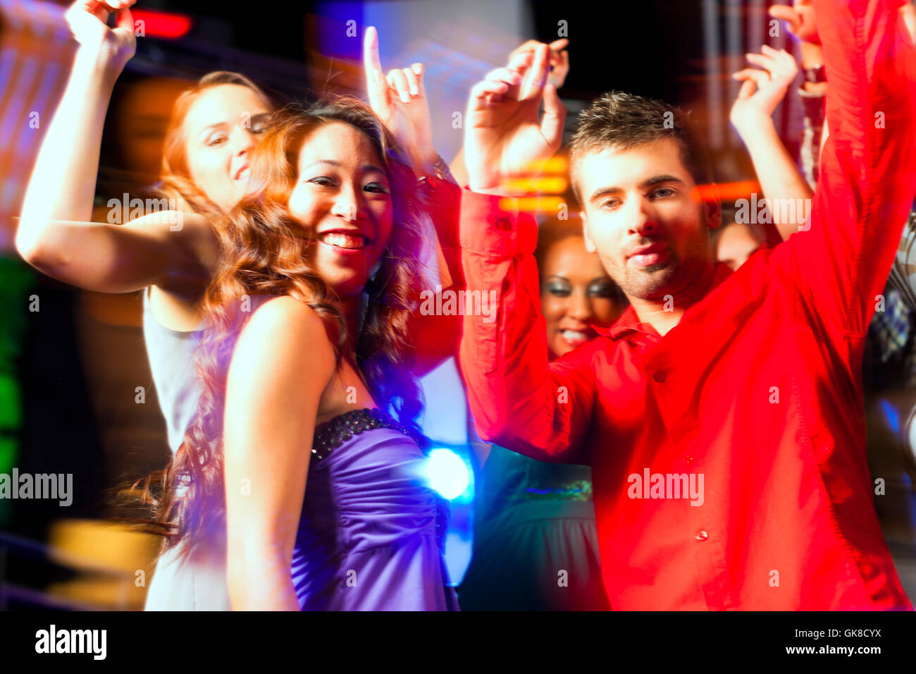 disco humans human beings Stock Photo - Alamy