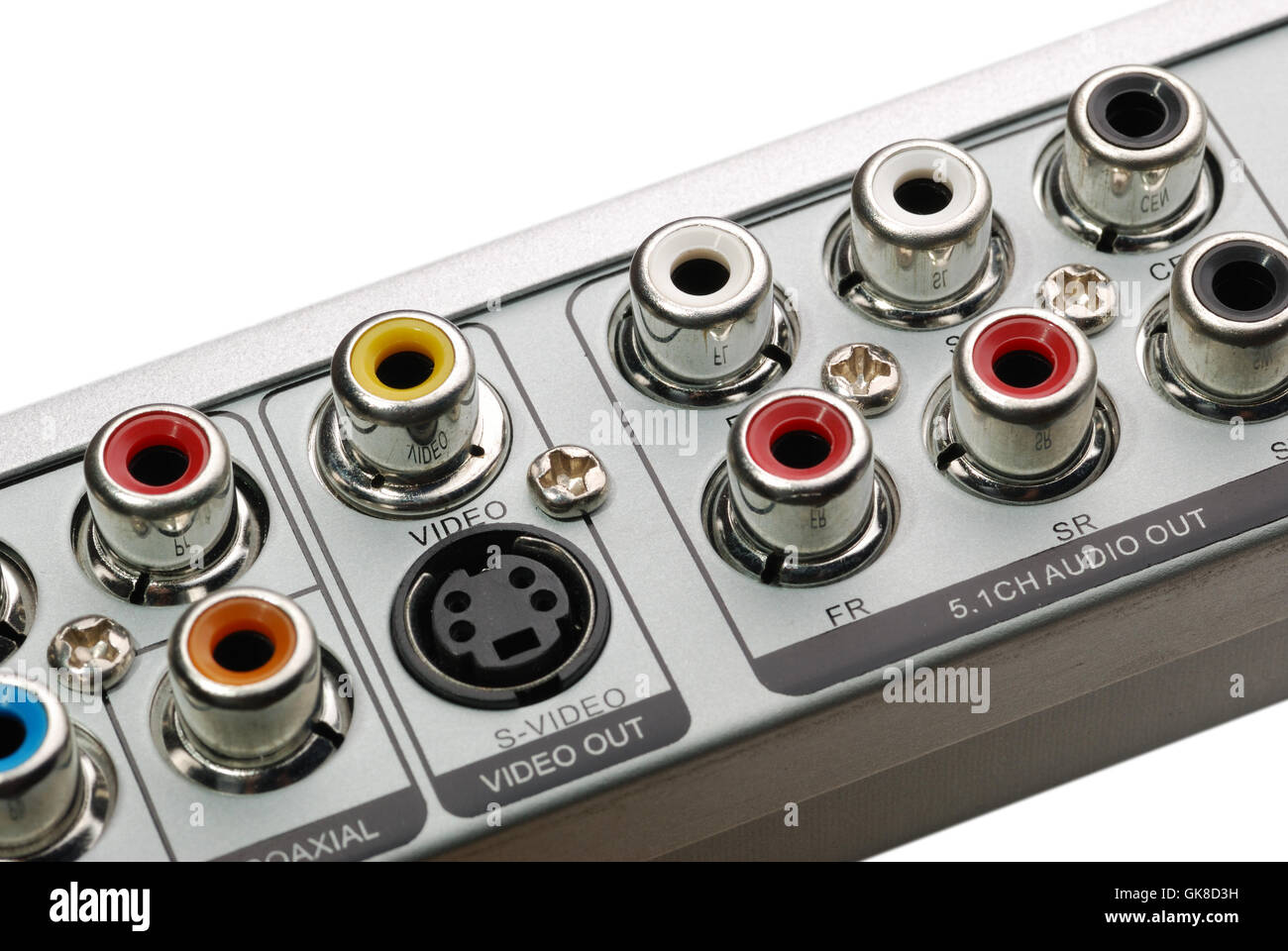 The panel of inputs isolated Stock Photo - Alamy