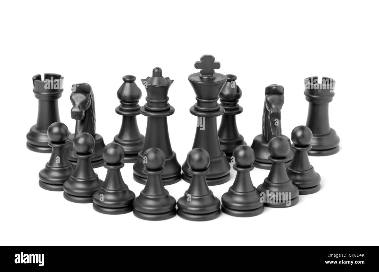 Set of chessmen Stock Photo - Alamy