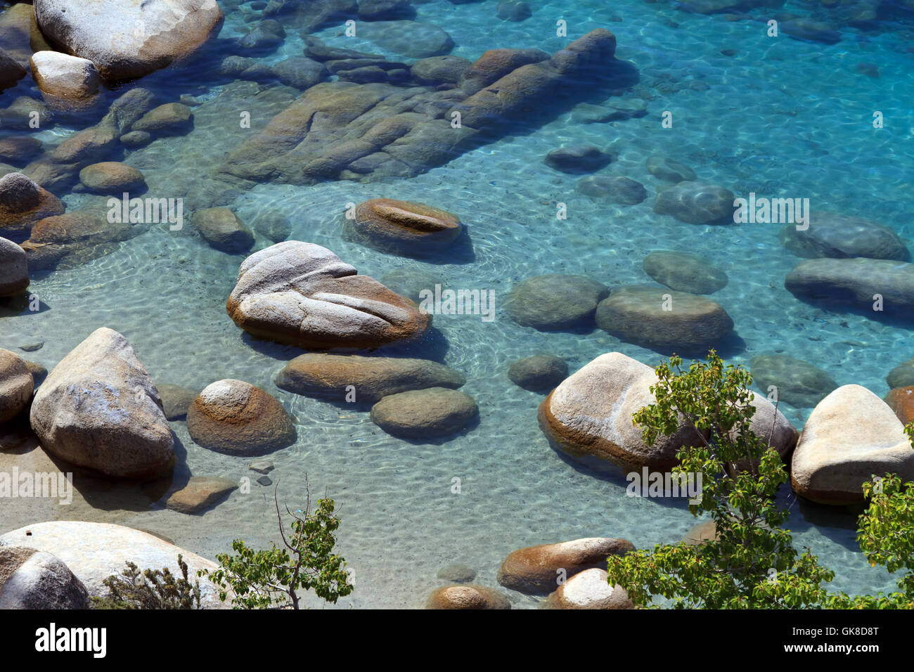 blue usa fresh water Stock Photo - Alamy