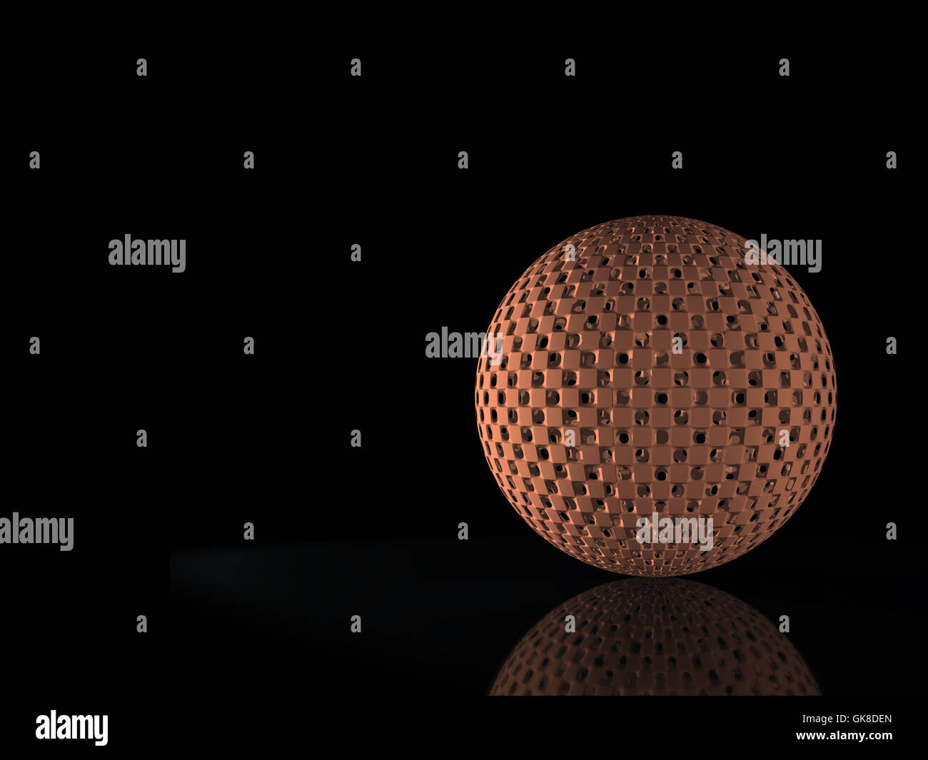 3d illuminated sphere hi-res stock photography and images - Alamy