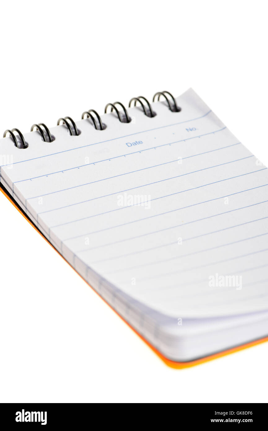 Notebook perspective view Stock Photo - Alamy