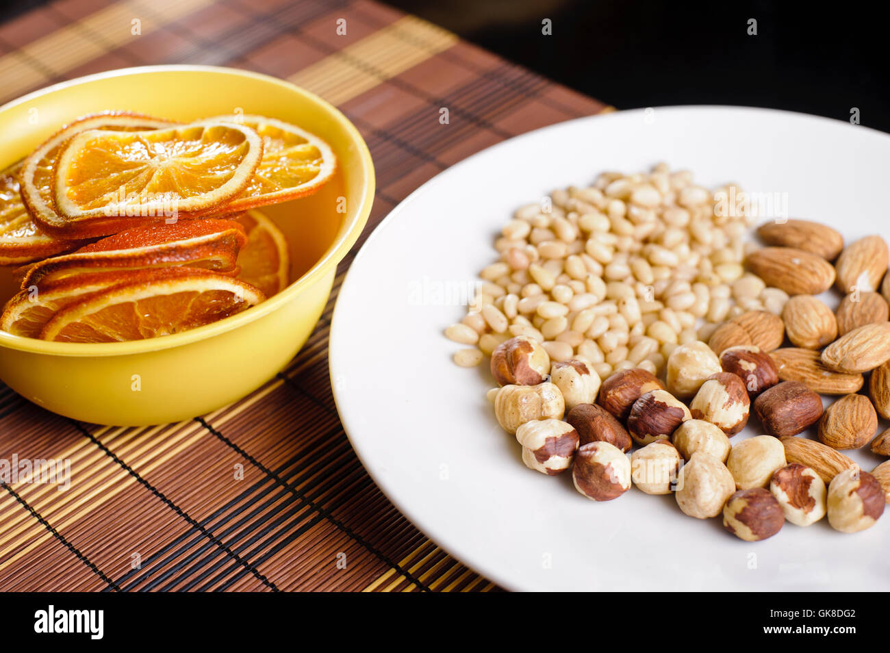 Healthy mixed nuts almonds hi-res stock photography and images - Alamy