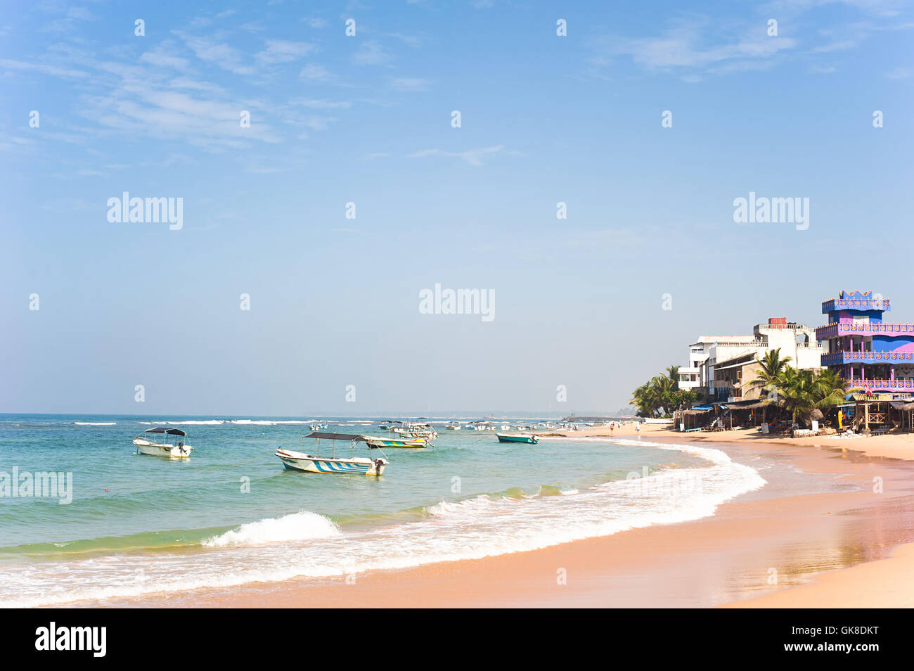 blue house building Stock Photo - Alamy