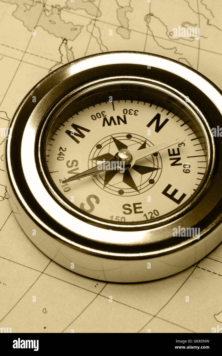 Compass imagery hi-res stock photography and images - Alamy