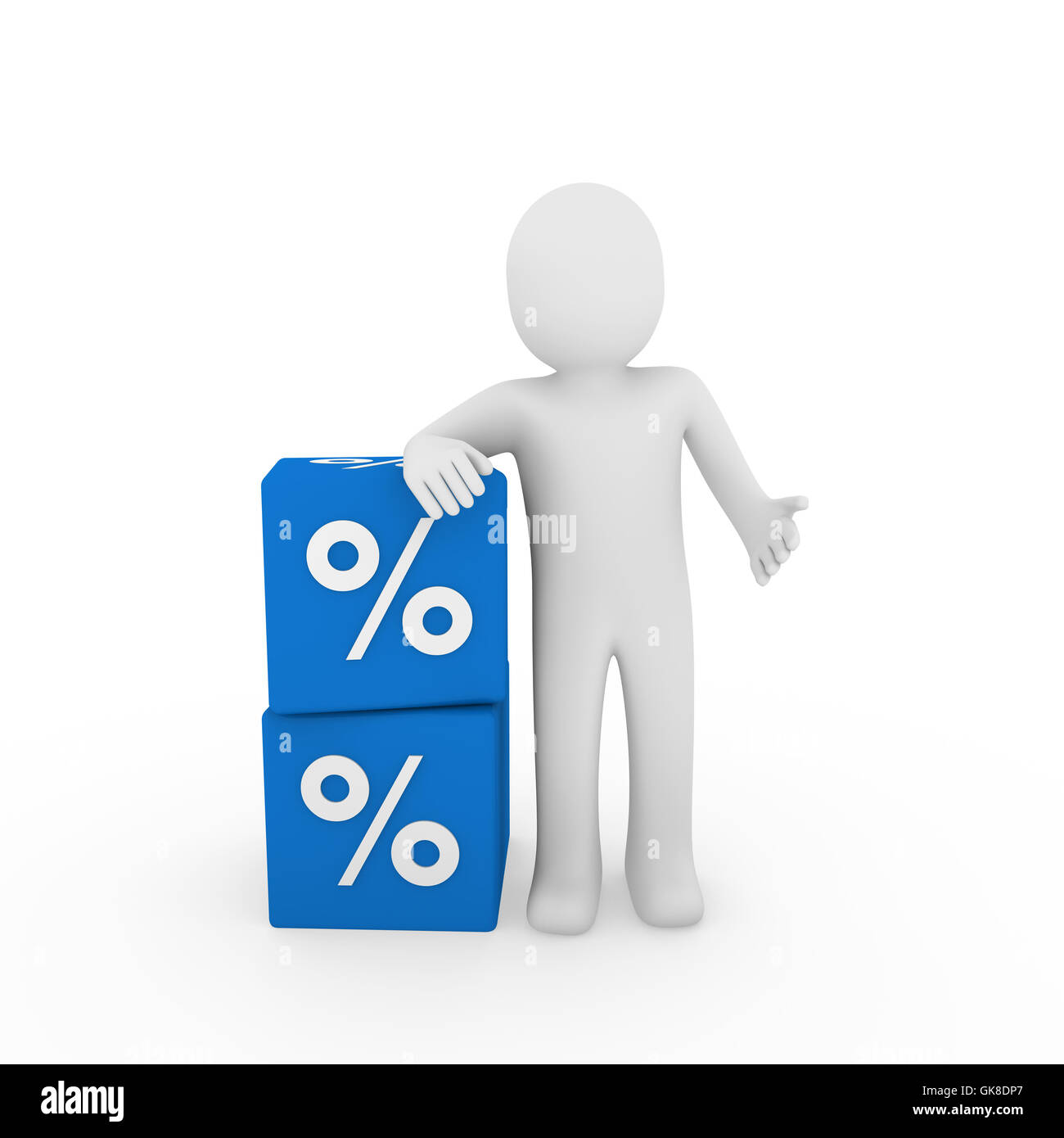 3d human sale cube Stock Photo - Alamy