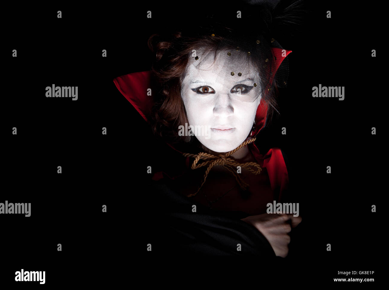 female vampire portrait Stock Photo - Alamy