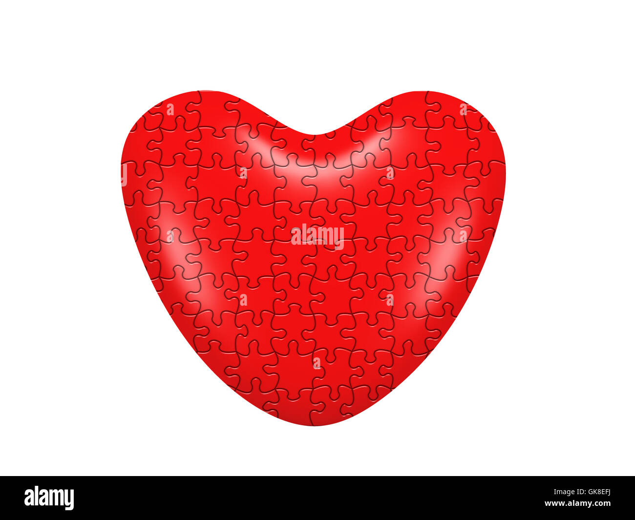 Incomplete heart puzzle hi-res stock photography and images - Alamy