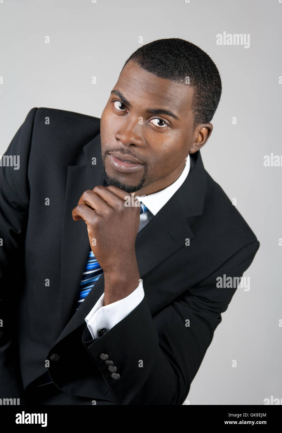 Smart business man Stock Photo - Alamy