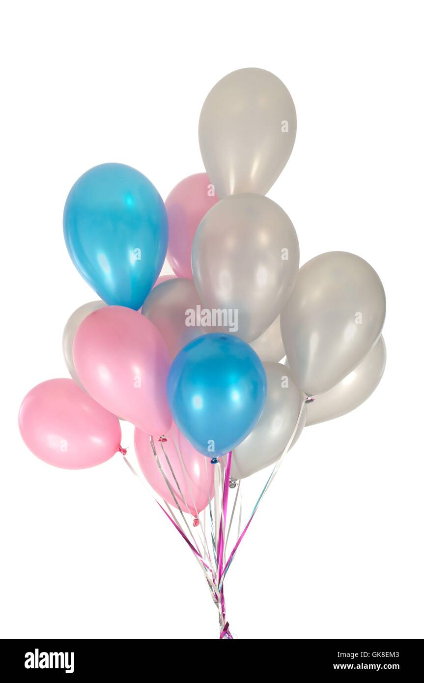 Balloons in strings Stock Photo - Alamy
