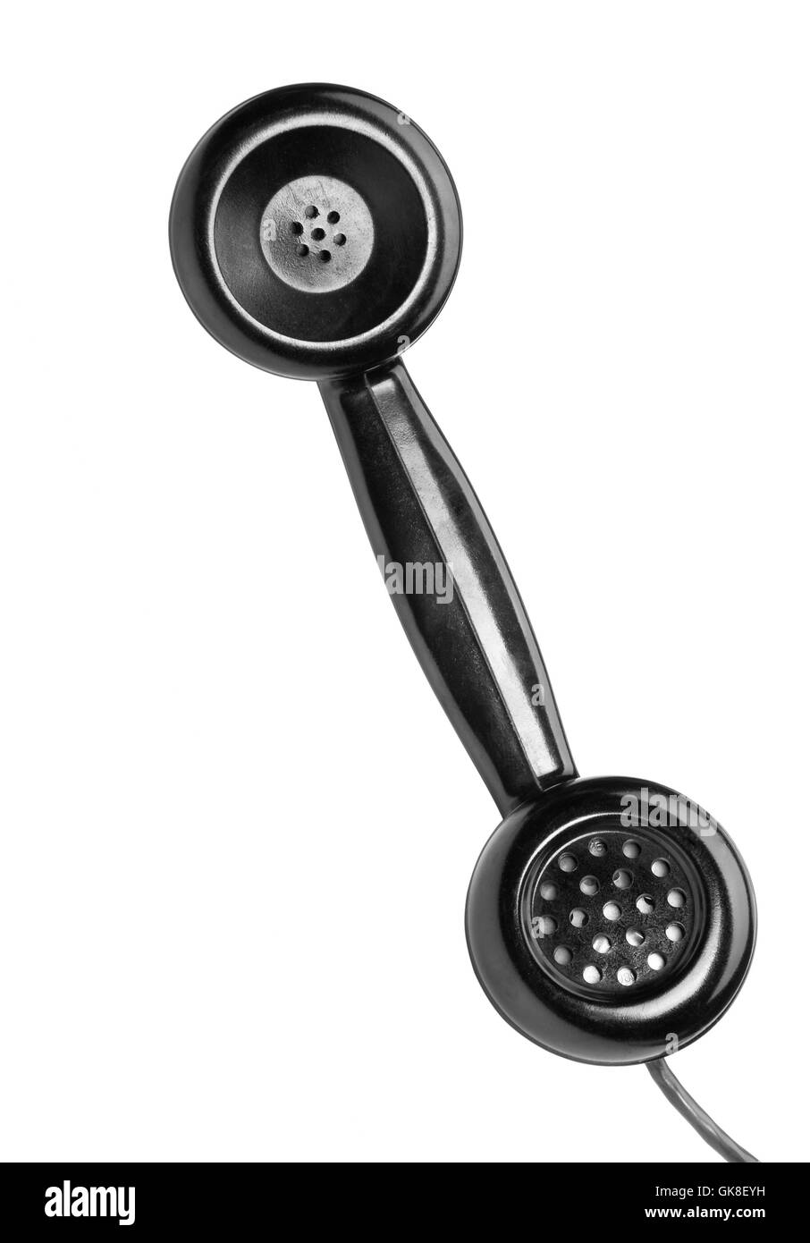 old telephone receiver Stock Photo - Alamy